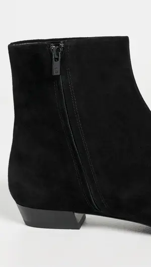LOEFFLER RANDALL Siya Suede Flat Ankle Boots