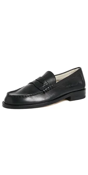COMMON PROJECTS Leather Loafers - Black