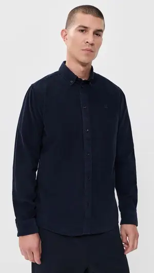 LES DEUX Pinwale Corduroy Shirt