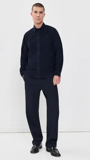 LES DEUX Pinwale Corduroy Shirt