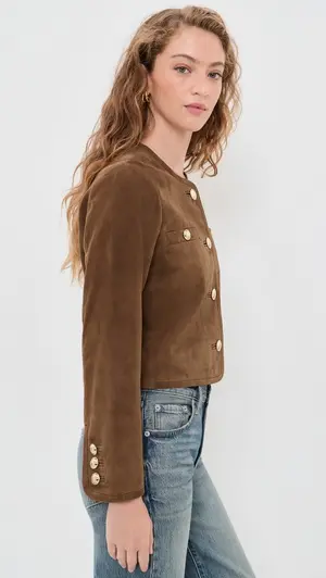 Ba&sh Mella Suede Jacket
