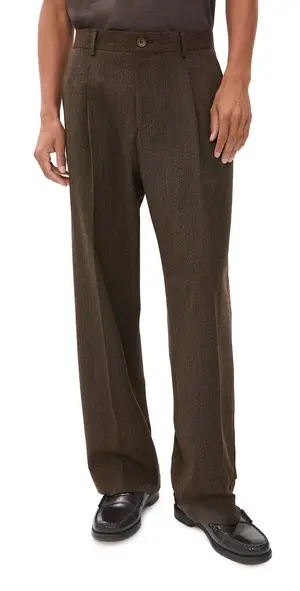 WAX LONDON Piper Trousers - Brown