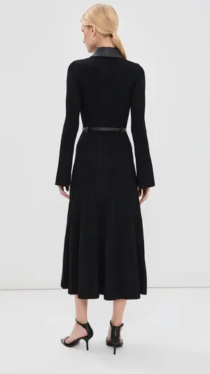 Simkhai Ismelle Collared Midi Dress