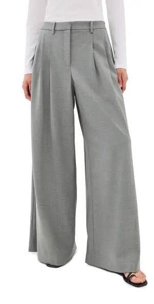 TWP Avery Trousers - Medium Heather Grey