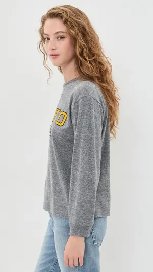 SUNNY SOMEWHERE Tokyo Athletics Long Sleeve Tee