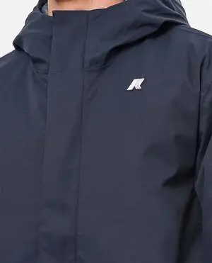 K-WAY Giacca Jacko Twill Marmotta - Blu