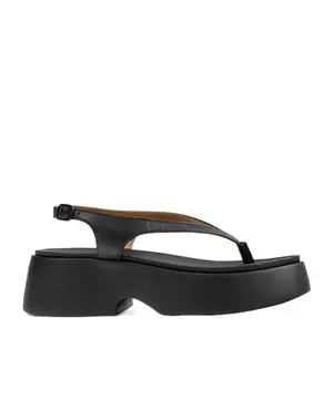CAMPER Tasha Buckle-fastening Platform Sandals