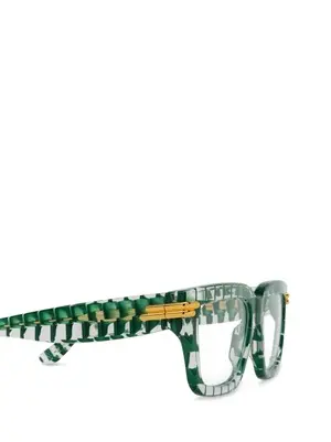 Bottega Veneta Square Frame Glasses