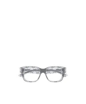Gucci Rectangle Frame Glasses - Grey
