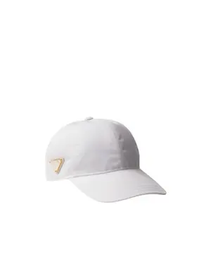 Prada Re-nylon Baseball Cap - White