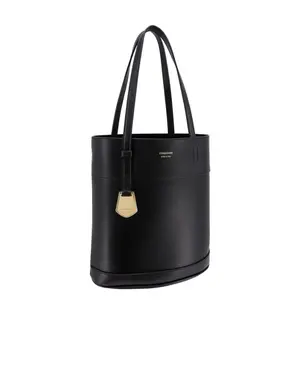 FERRAGAMO North-south Logo-printed Top Handle Bag