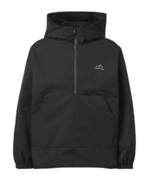 Balenciaga Technical Half-zip Sweatshirt - Black