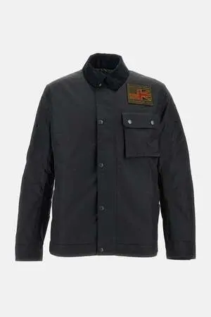 BARBOUR INTERNATIONAL Giacca Workers Wax - Nero
