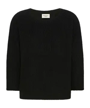 Max Mara Mohair Blend Knit Jumper - Black
