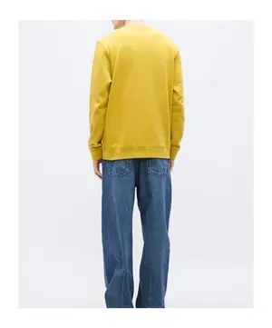 Hugo Boss Square-patch Crew-neck Sweatshirt