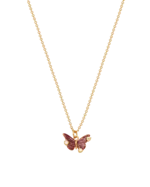 FABLE ENGLAND Hera Butterfly Necklace - Gold