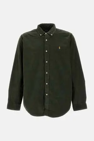 Polo Ralph Lauren Cotton Velvet Shirt - Green