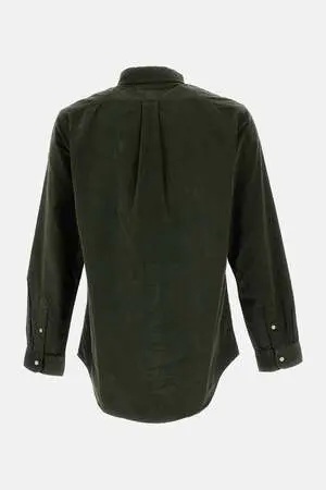 Polo Ralph Lauren Cotton Velvet Shirt - Green