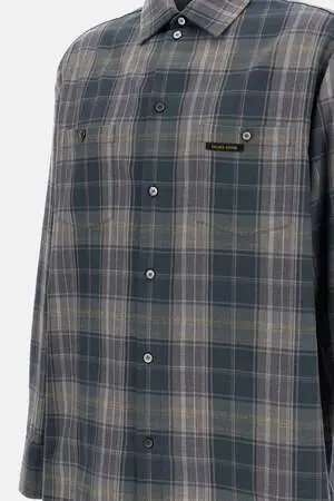 GOLDEN GOOSE Check Cotton Journey Shirt - Multicolor