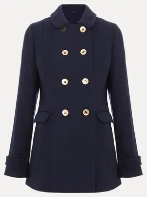 PHASE EIGHT Aurelie Wool Peacoat