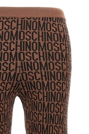 Moschino Logo Pattern Leggings