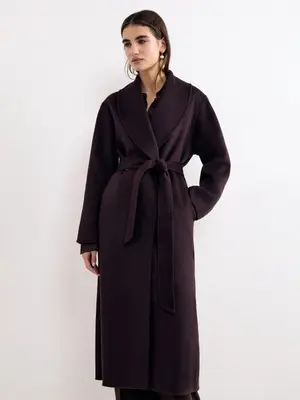 PHASE EIGHT Daisy Midi Coat - Brown