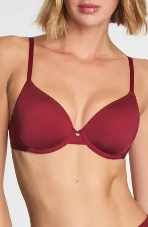 Wacoal Baseline Underwire Contour Bra - Cabernet