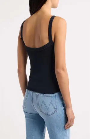 Free People So Soft Seamless Tank - Black