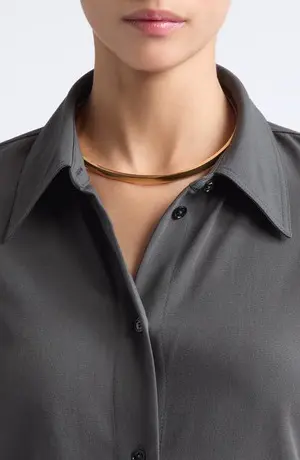 TOTEME Signature Mixed Metal Collar Necklace