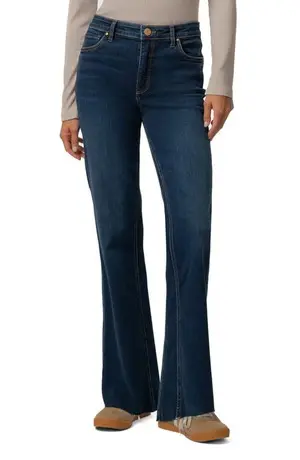 Kut From The Kloth Kelly Fab Ab Raw Hem High Waist Kick Flare Jeans - Mystically