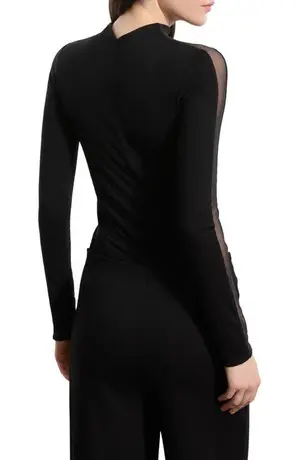 MARCELLA Suma Mock Neck Top