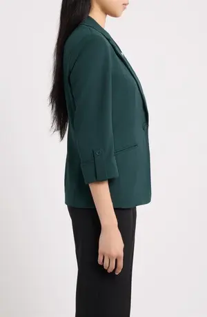 Anne Klein One-button Blazer