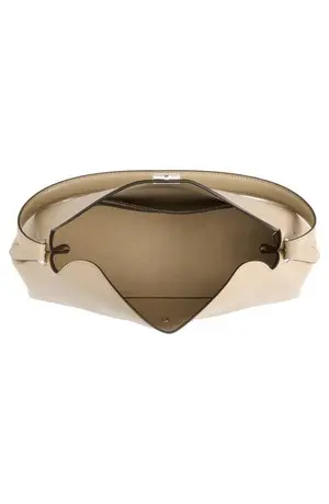 TOTEME T-lock Leather Shoulder Bag