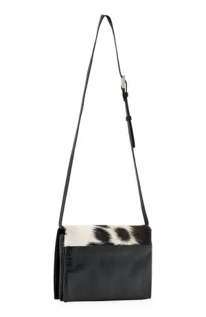 ALLSAINTS Uma Luxe Genuine Calf Hair Crossbody Bag