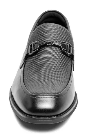 STACY ADAMS Lawton Moc Toe Slip-on - Black