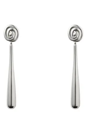 Éliou Onda Drop Earrings - Silver