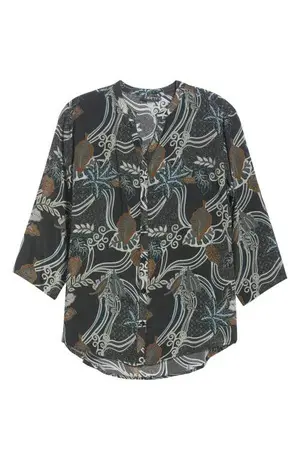 APNY Mandarin Collar Shirt