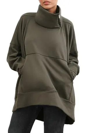 MARCELLA Boerum French Terry Sweatshirt - Olive