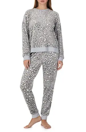 Kate Spade New York Heart Pajamas - Grey/print