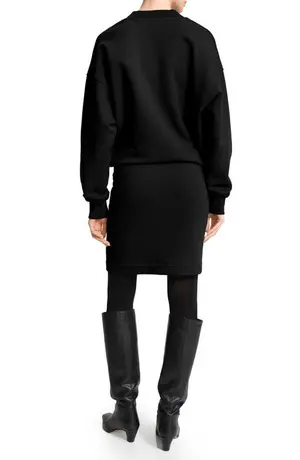 MARCELLA Mira V-neck Sweatshirt Dress