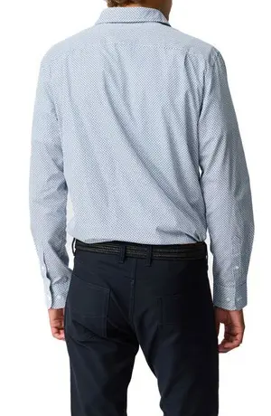 Rodd & Gunn Edbrooke Hill Geometric Cotton Shirt