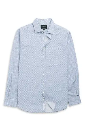 Rodd & Gunn Edbrooke Hill Geometric Cotton Shirt