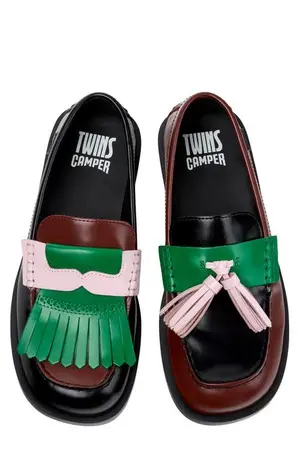 Camper Don Twins Leather Moccasin