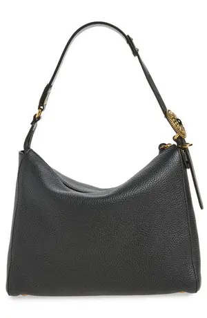 Etro Tumbled Leather Hobo Bag