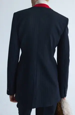 Mango Wool Blend Blazer