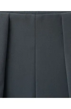 Mango Pleated Straight Leg Pants