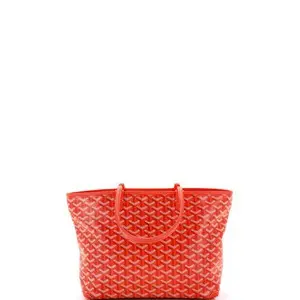 Goyard Artois Tote Coated Canvas Pm - Orange
