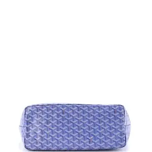 Goyard Saint Louis Reversible Tote Coated Canvas And Printed Canvas Pm - Blue