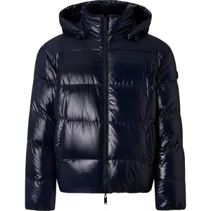 Moose Knuckles Kings Reversible Down & Feather Fill Puffer Jacket - Navynavy