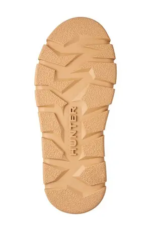 Hunter Melody Faux Shearling Bootie - Medium Natural